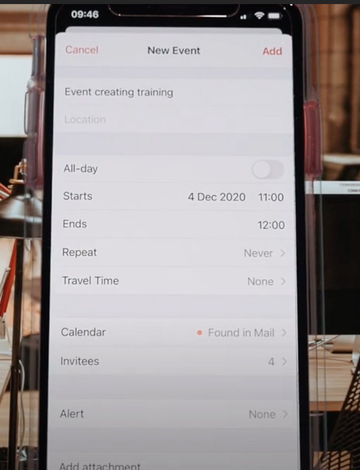 How to create an event and invite people (iPhone, iPad) 2020 | Declix