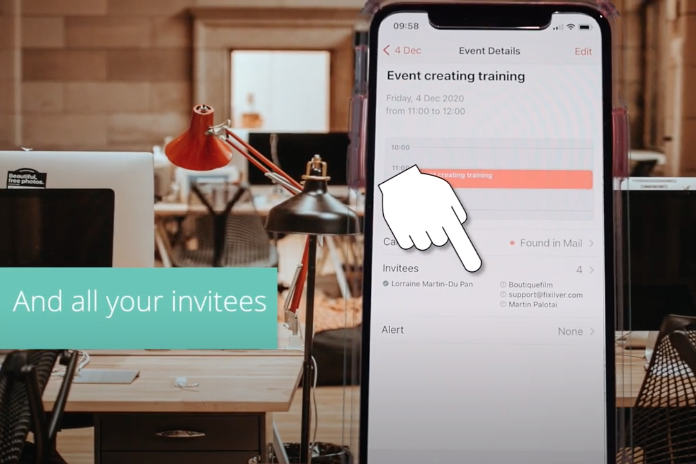 How to create an event and invite people (iPhone, iPad) 2020 | Declix