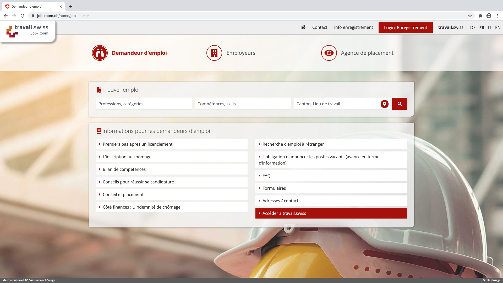 Comment saisir un poste dans job-room.ch | Declix.io